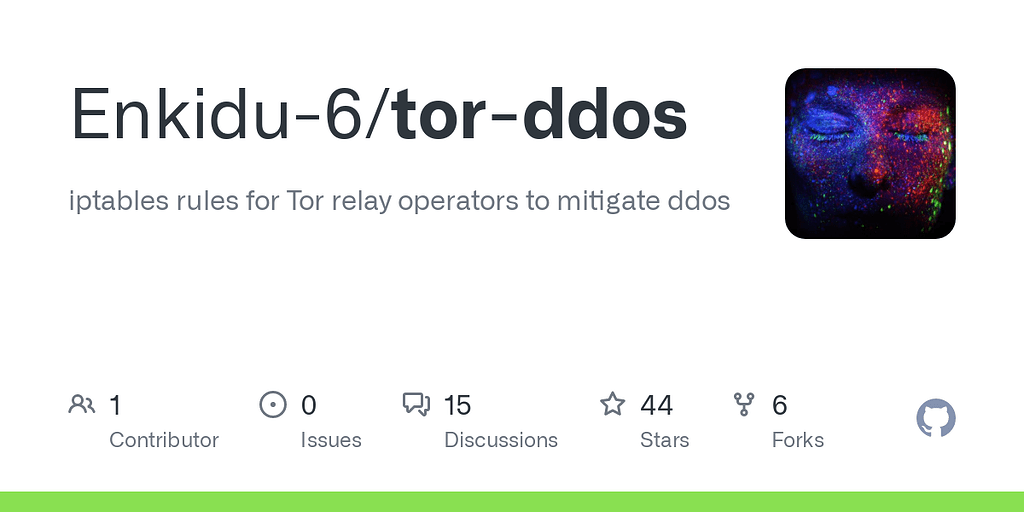 Tor DDoS Mitigation iptables scripts update. Version 7.0.0 - Relay Operator - Tor Project Forum